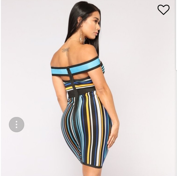 Fashion Nova | Dresses | Sexy Off The Shoulders Bandage Dress | Poshmark